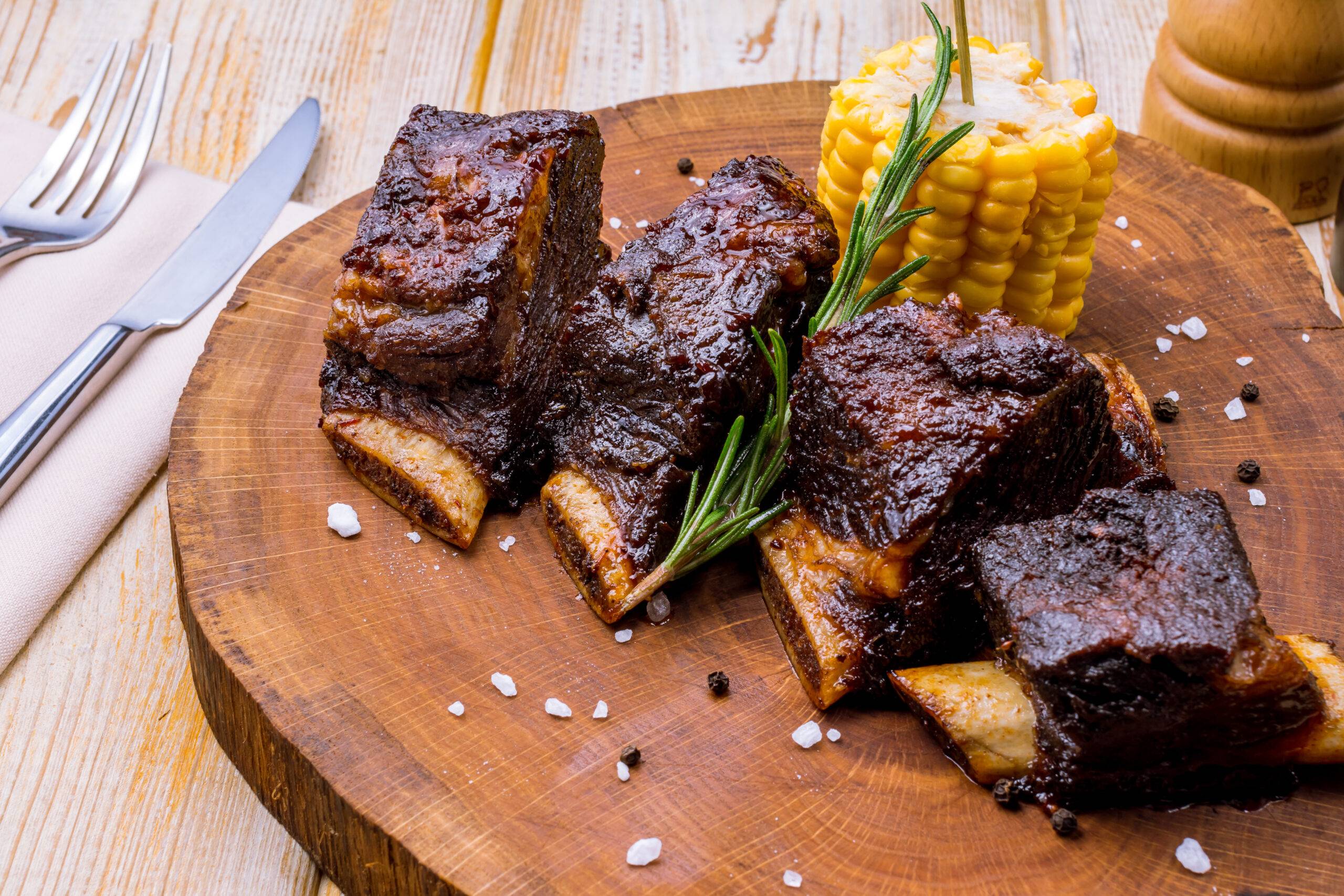 Glazed U.S. Beef Short Ribs : The Marbled Meat Club