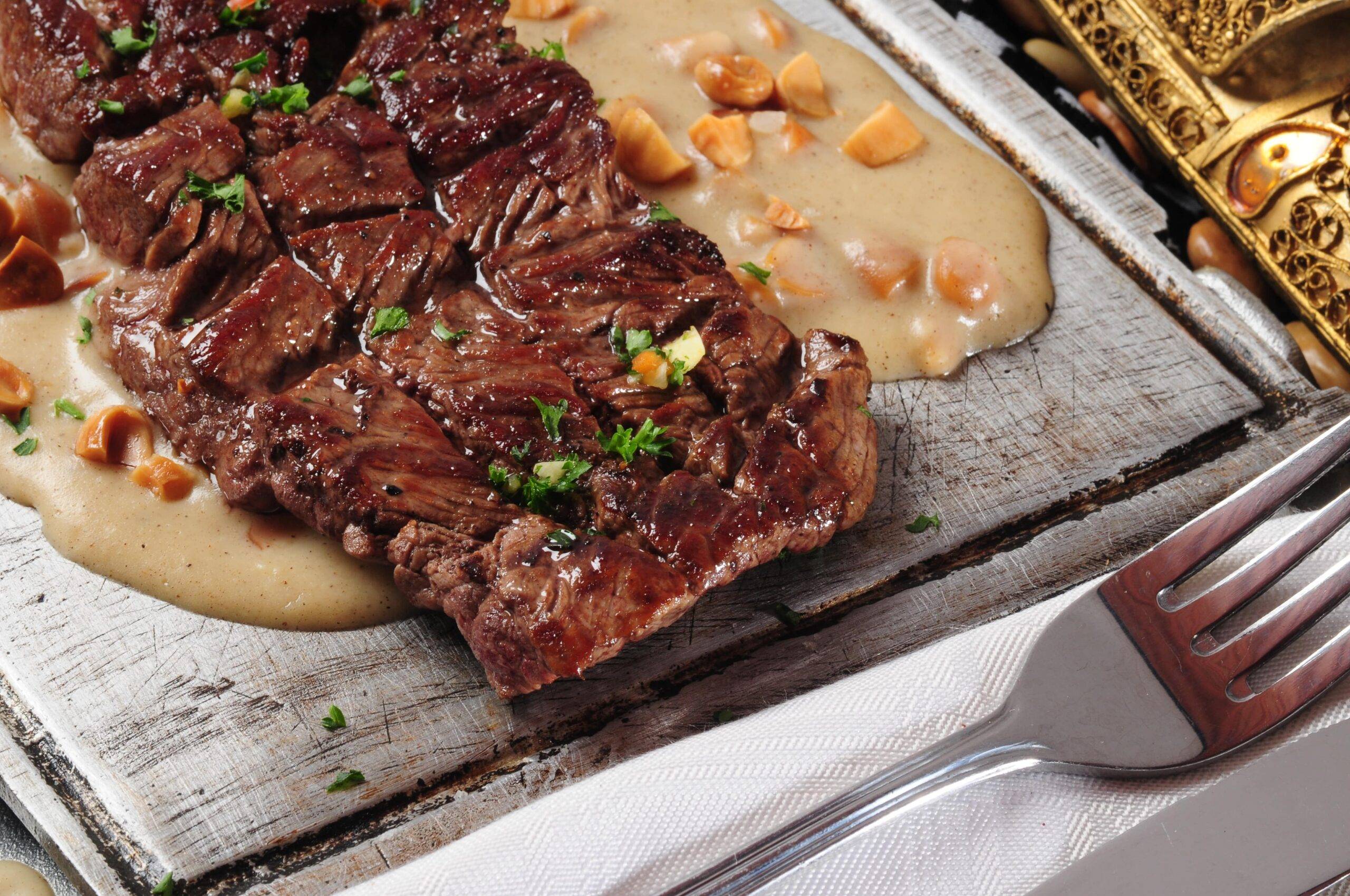 Beef with nuts and dried fruits : The Marbled Meat Club