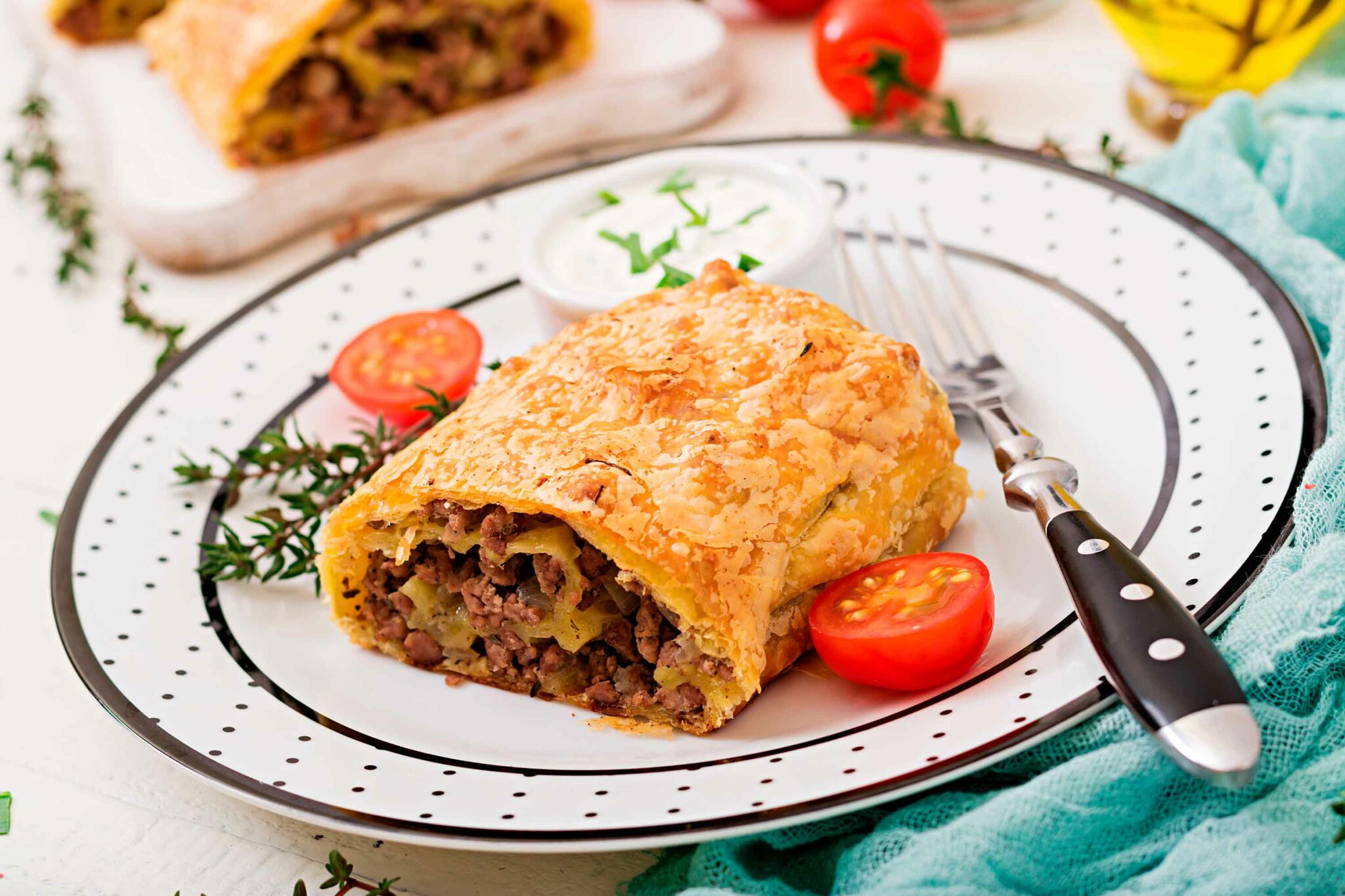 Beef Strudel with Mixed Vegetables | USMEF