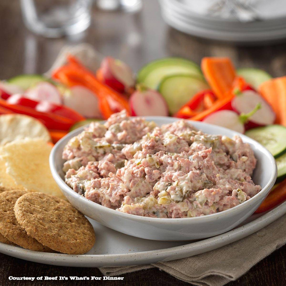 CORNED BEEF AND PICKLE DIP