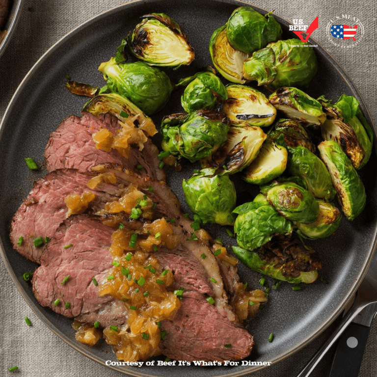 Red Eye-Rubbed Beef Sirloin Cap Roast