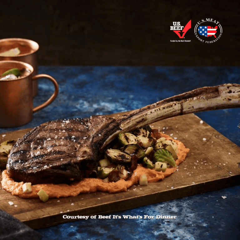 US Beef Tomahawk Steak - Take note of this recipe and enjoy